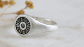 Travel Safe Solid Silver Key Ring – Off The Map Jewellery