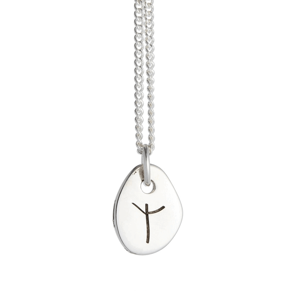 Travel Rune Silver Necklace – Off The Map Jewellery